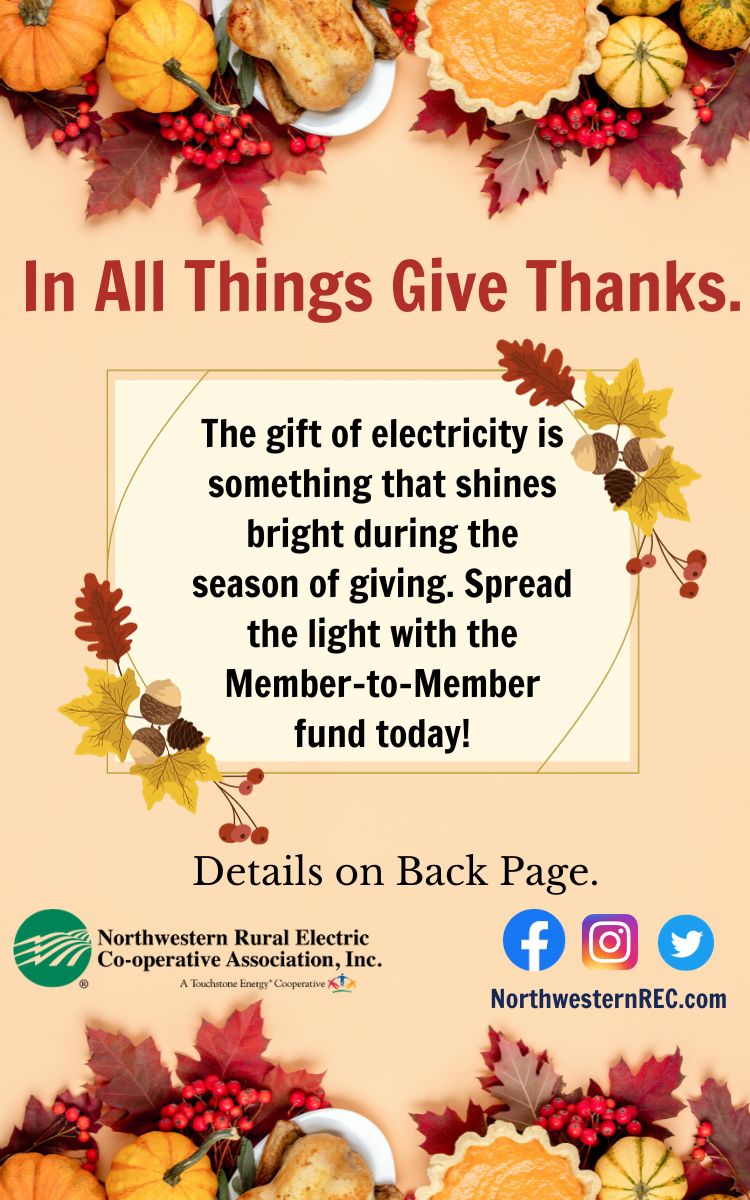 Bill Inserts | Northwestern Rural Electric Cooperative Association