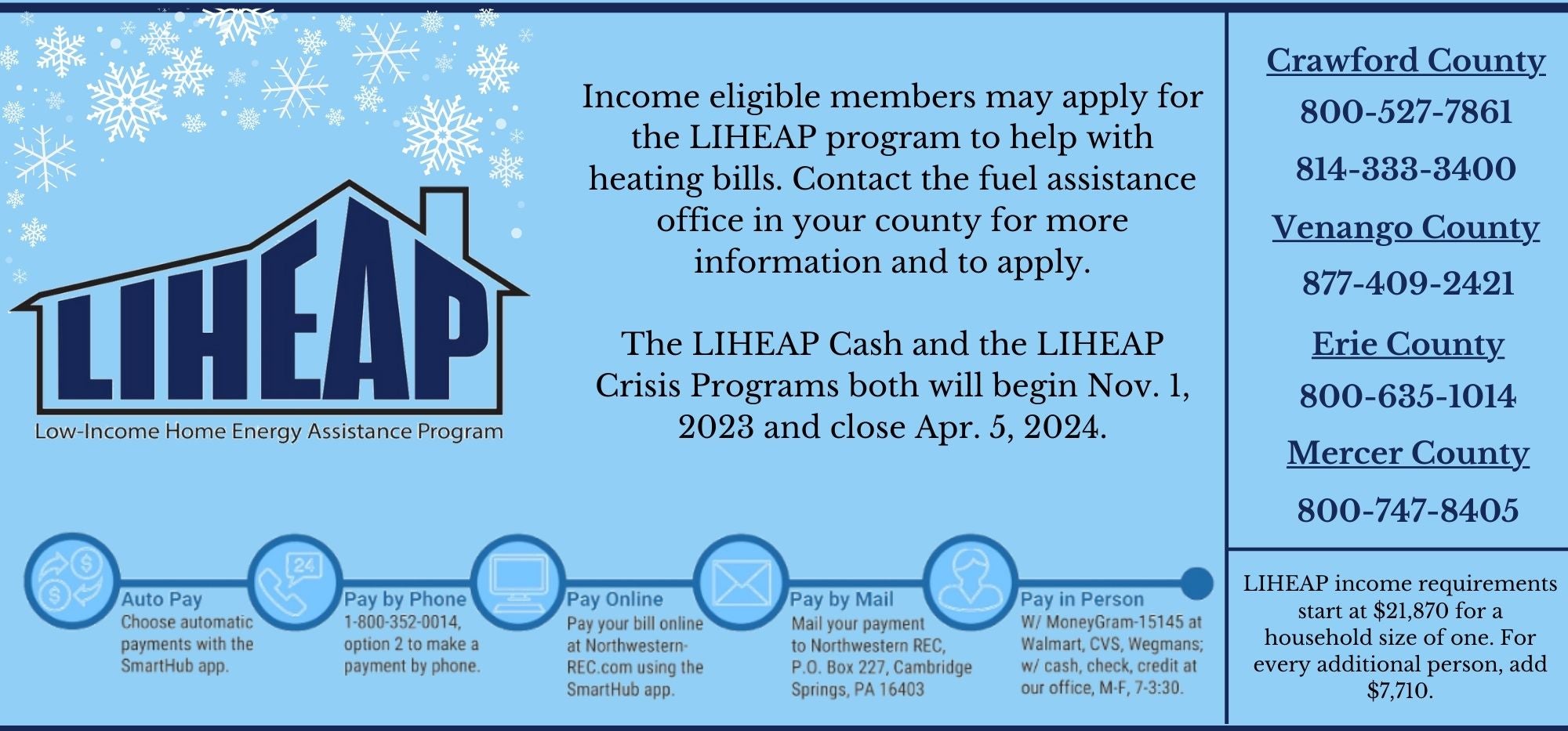 Bill Inserts | Northwestern Rural Electric Cooperative Association